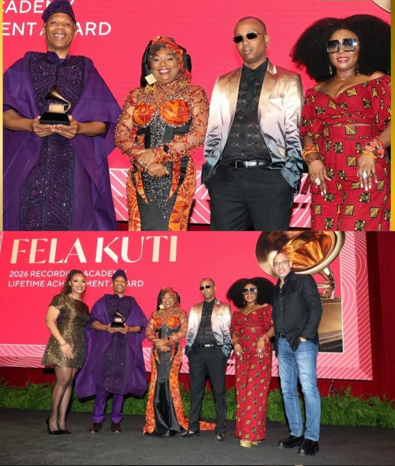 VIDEO: Fela Receives Grammy Lifetime Achievement Award